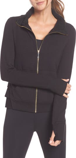 ZDNU KATE SPADE kate spade new york fleece lined jacket | Nordstrom