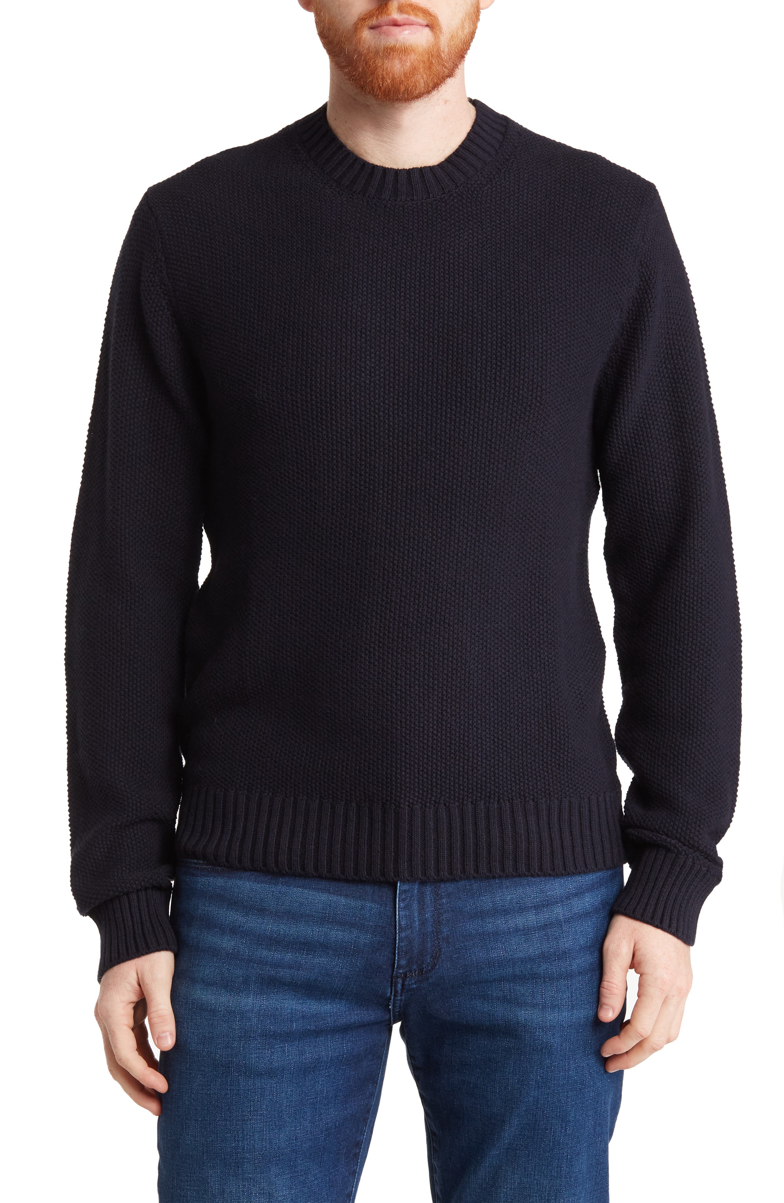 Slate & Stone Textured Weave Crewneck Sweater | Nordstromrack