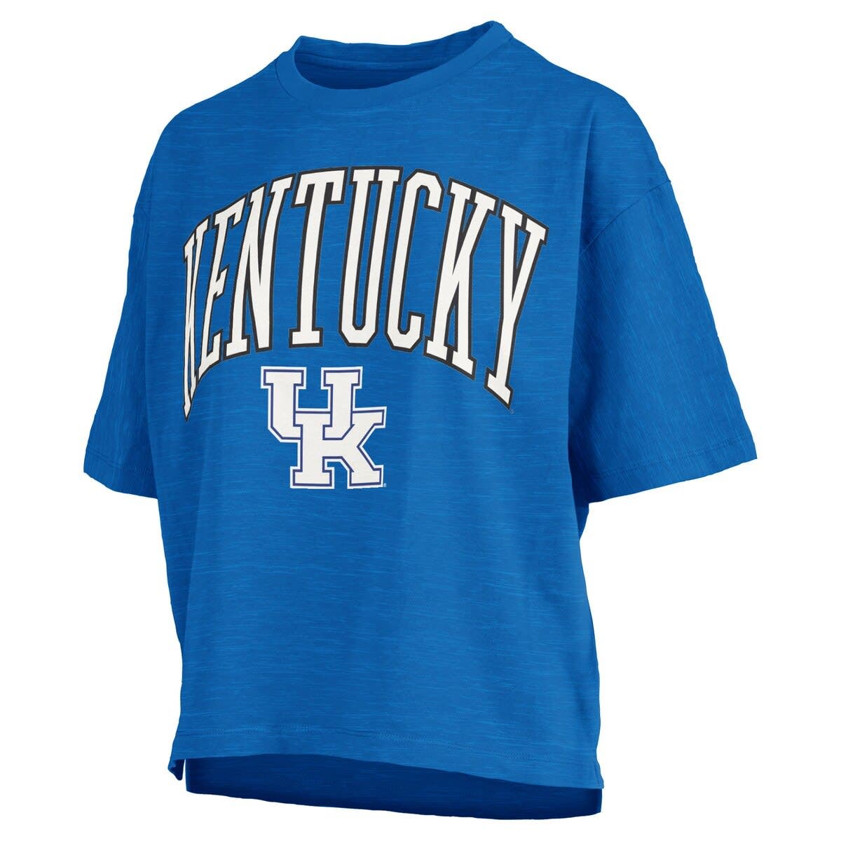PRESSBOX Women's Pressbox Royal Kentucky Wildcats Nelson Arch Over Logo ...