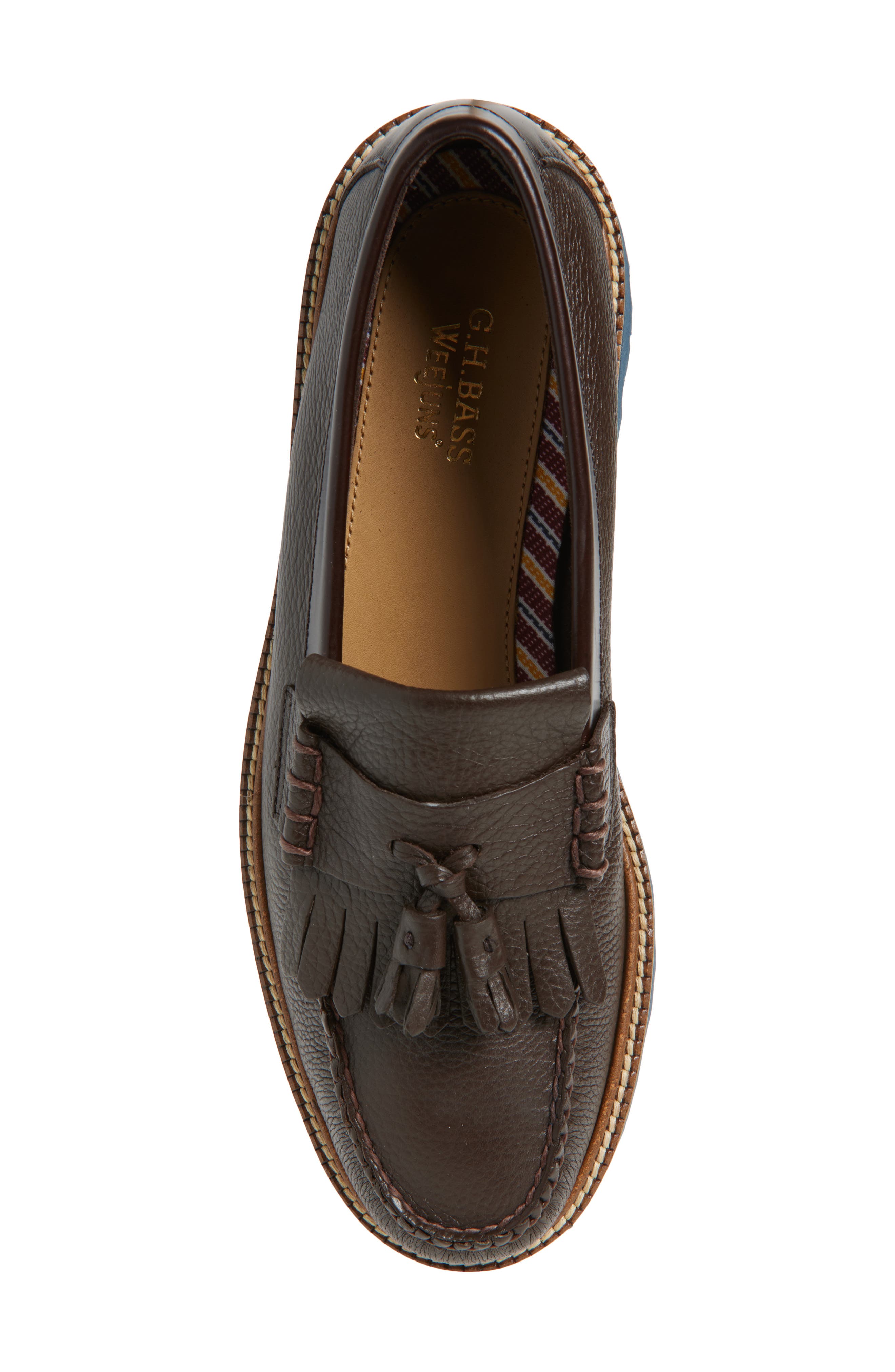G.H.BASS Layton Kiltie Leather Loafer (Men) | Nordstromrack