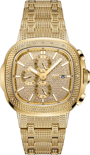 JBW Heist Diamond Multifunction Bracelet Watch, 47.5mm | Nordstrom
