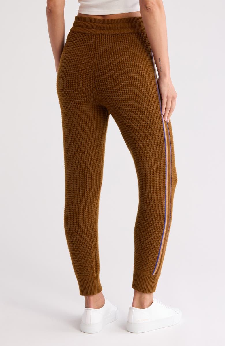 Spiritual Gangster Stripe Waffle Knit Joggers | Nordstromrack
