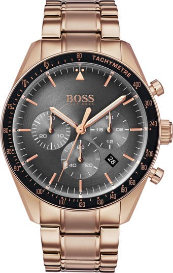 BOSS Men's Trophy Bracelet Watch, 44mm | Nordstromrack