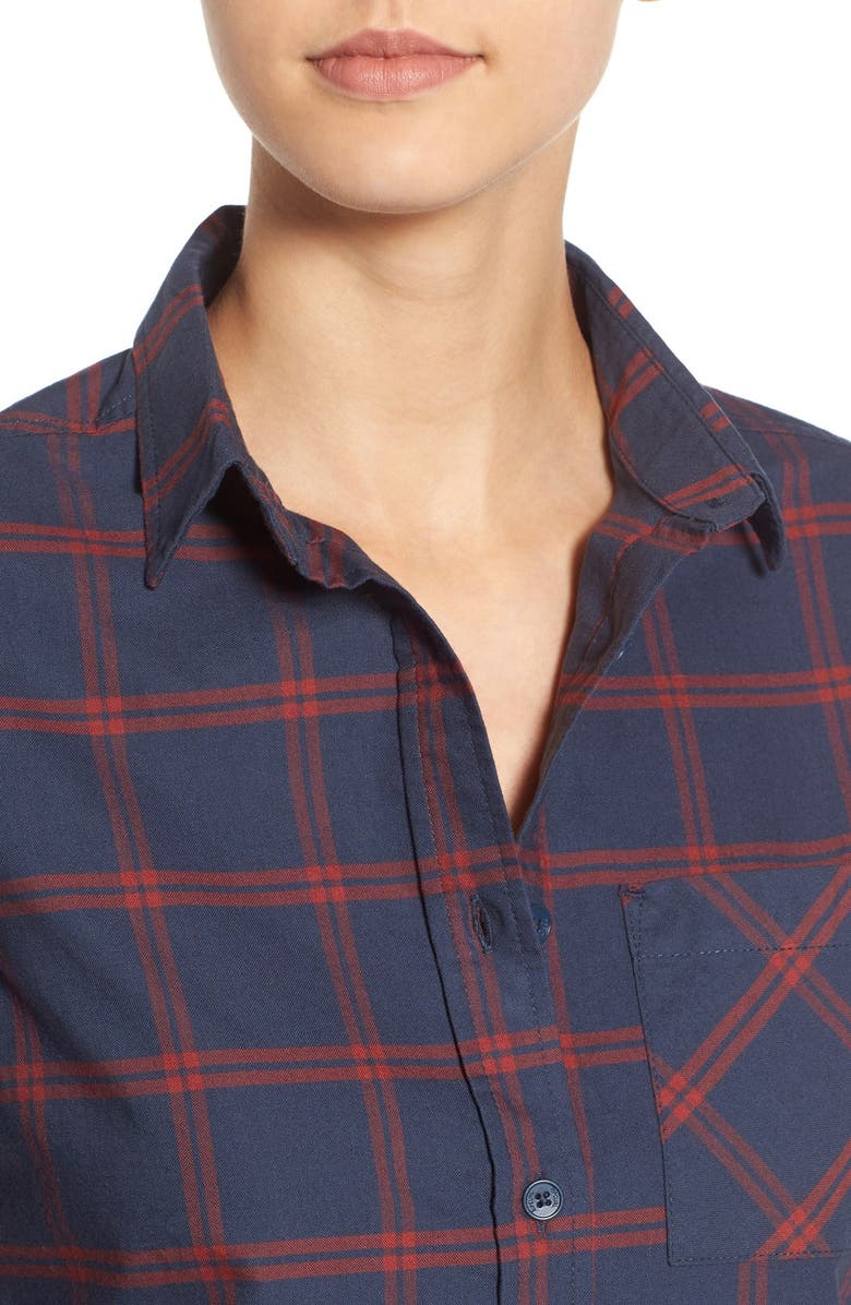 Rip Curl 'Willa' Plaid Flannel Shirt | Nordstrom