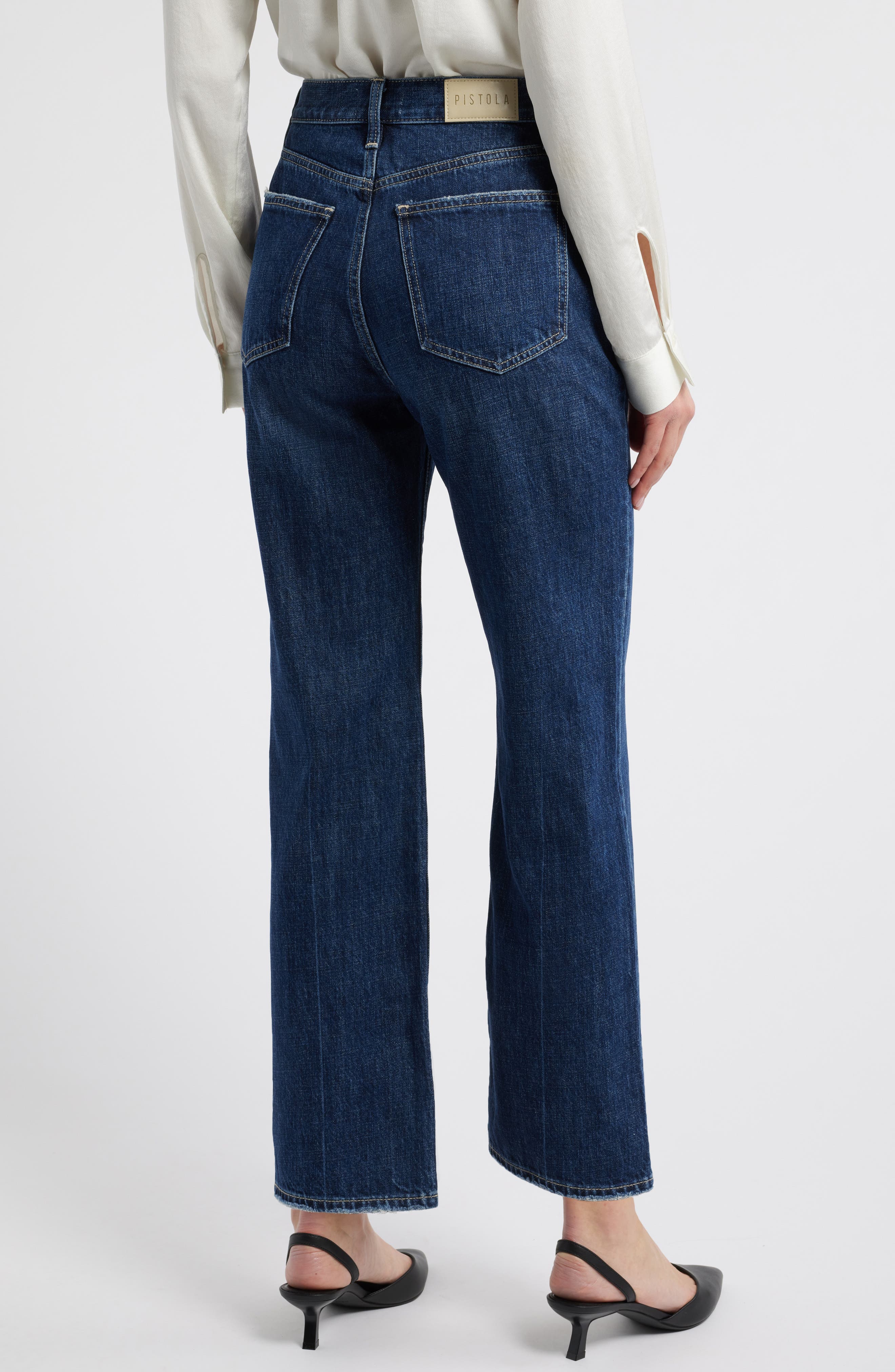 Cassie High Waist Straight Leg Jeans (Women) | Nordstromrack