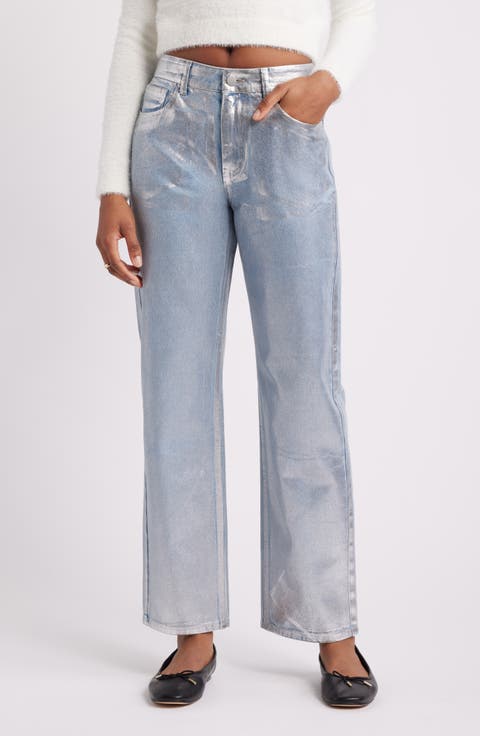 Women's High Rise Straight-Leg Jeans | Nordstrom