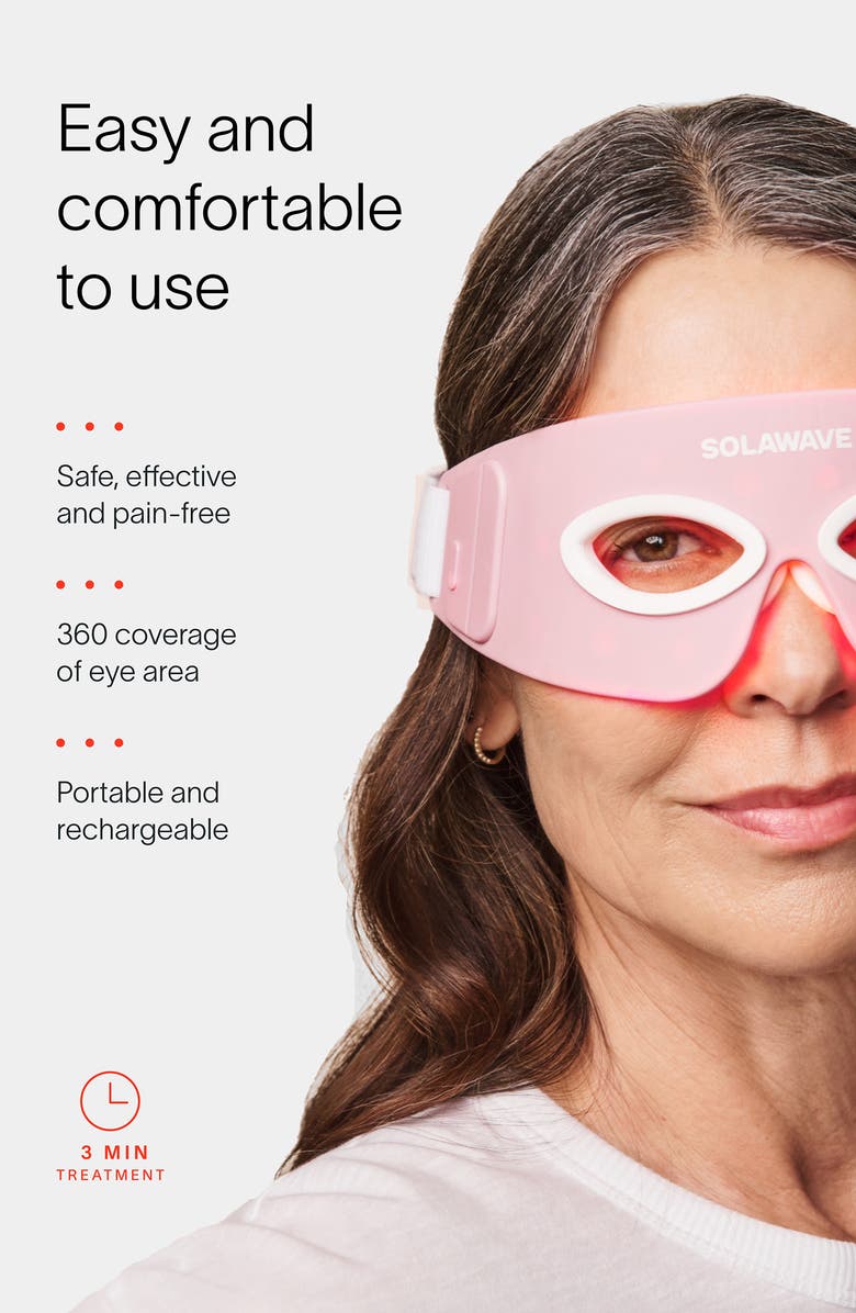 SolaWave Eye Recovery Pro LED Light Therapy Eye Mask | Nordstrom