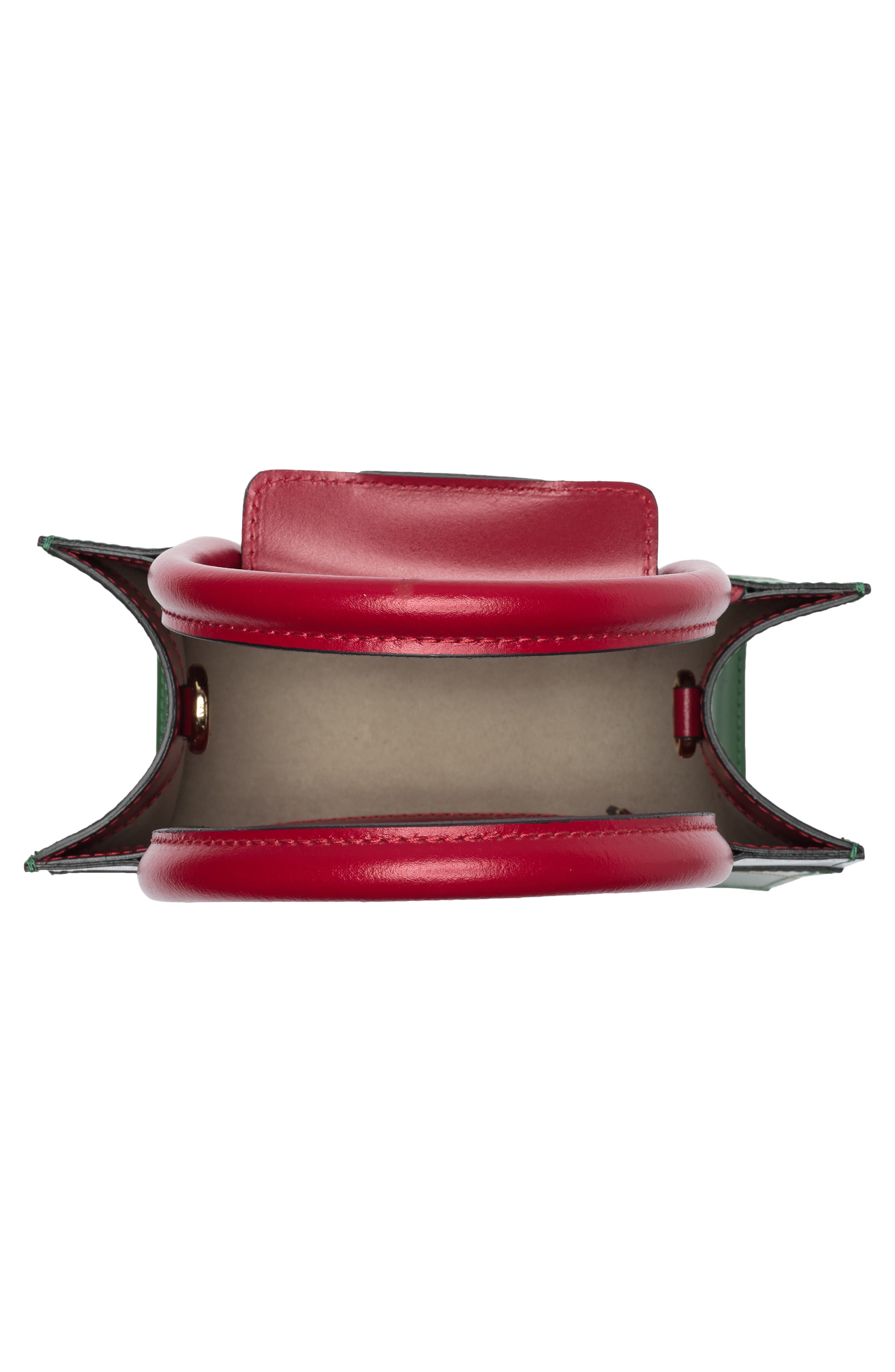 VALENTINO BY MARIO VALENTINO Marie Lavoro Gold-Tone Logo Leather ...