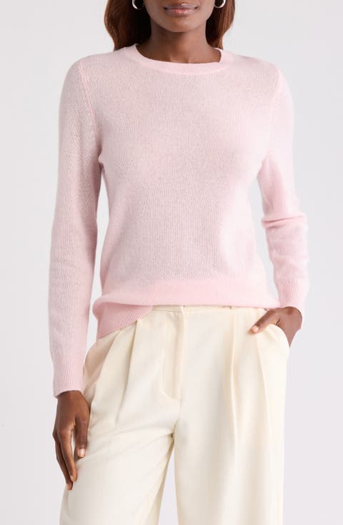 Pink Cashmere Sweaters for Women | Nordstrom Rack