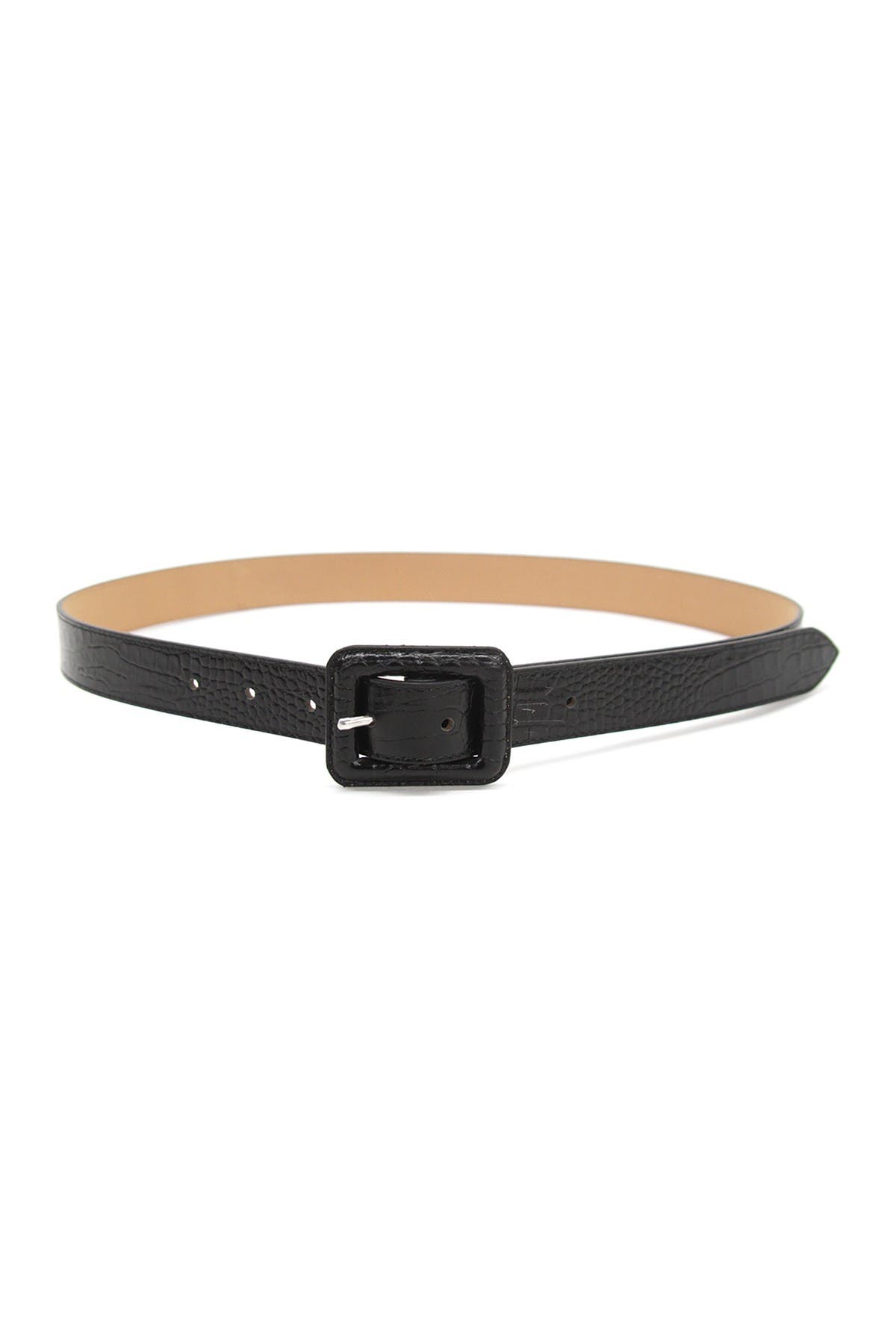B-Low the Belt Ana Mini Croc Embossed Leather Belt | Nordstromrack
