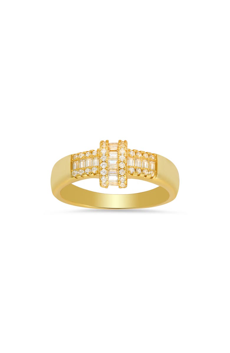 Queen Jewels Sterling Silver CZ Band Ring | Nordstromrack