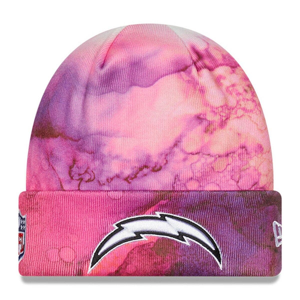 New Era Youth New Era Pink Los Angeles Chargers 2022 NFL Crucial Catch ...