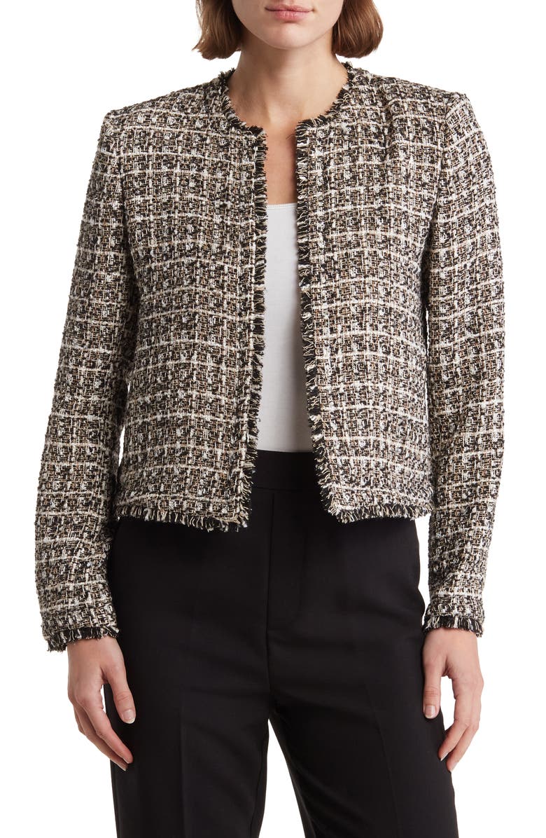 Calvin Klein Novelty Tweed Jacket | Nordstromrack