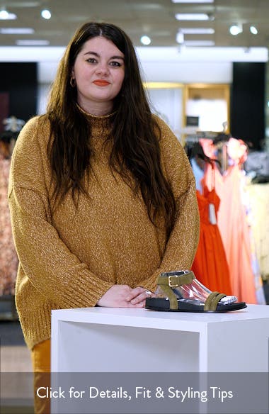 Madewell The Caro Ankle Wrap Sandal (Women) | Nordstromrack