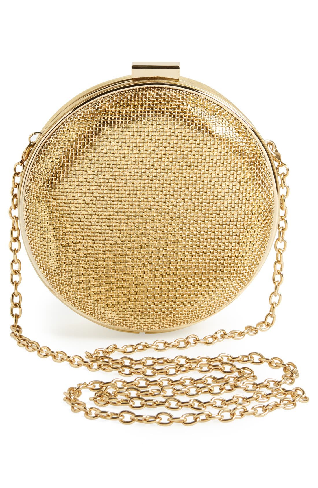 Sondra Roberts 'Canteen' Circle Mesh Clutch | Nordstrom
