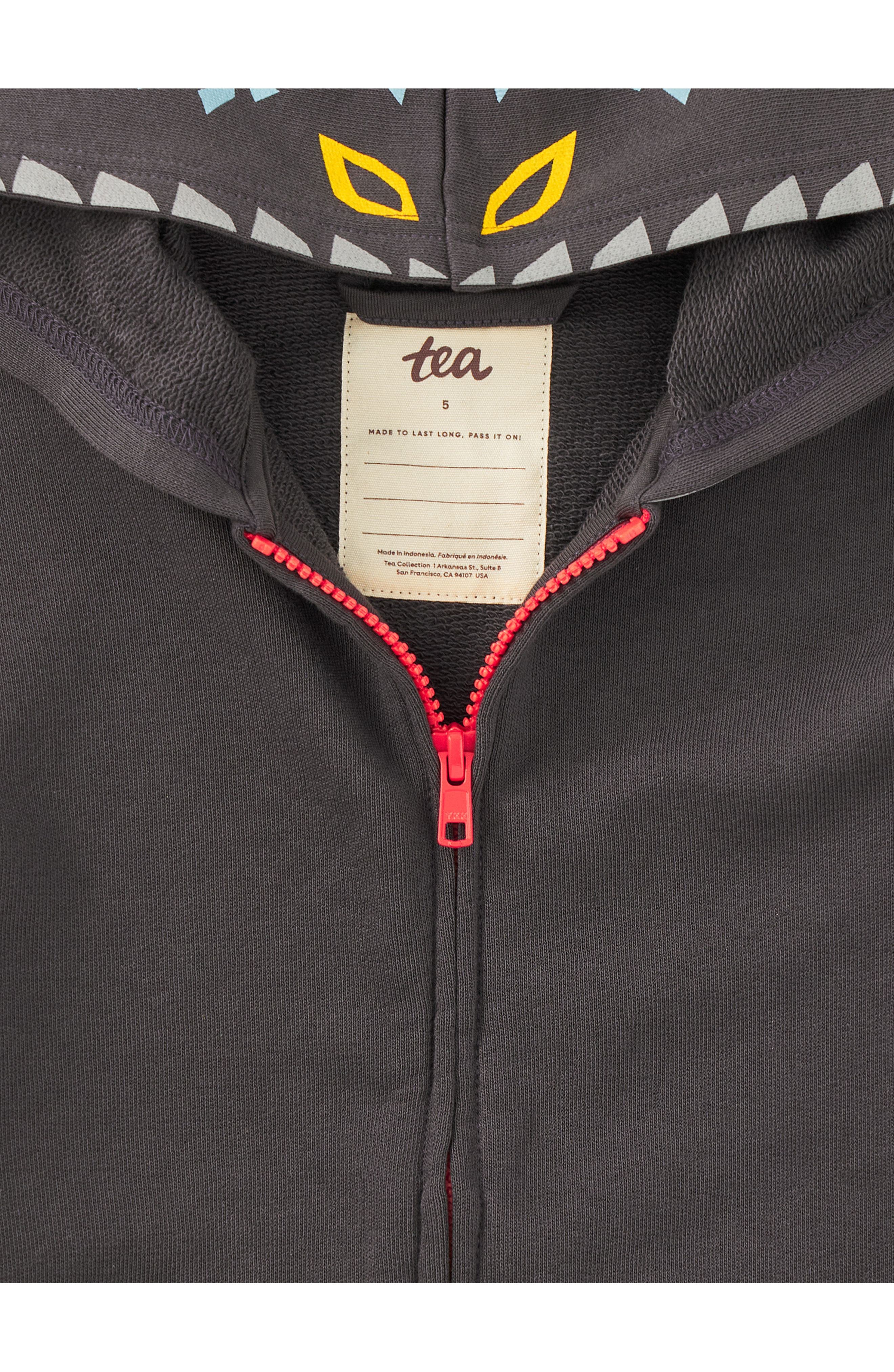 Tea Collection Dragon Hood Easy Fit Hoodie | Nordstrom