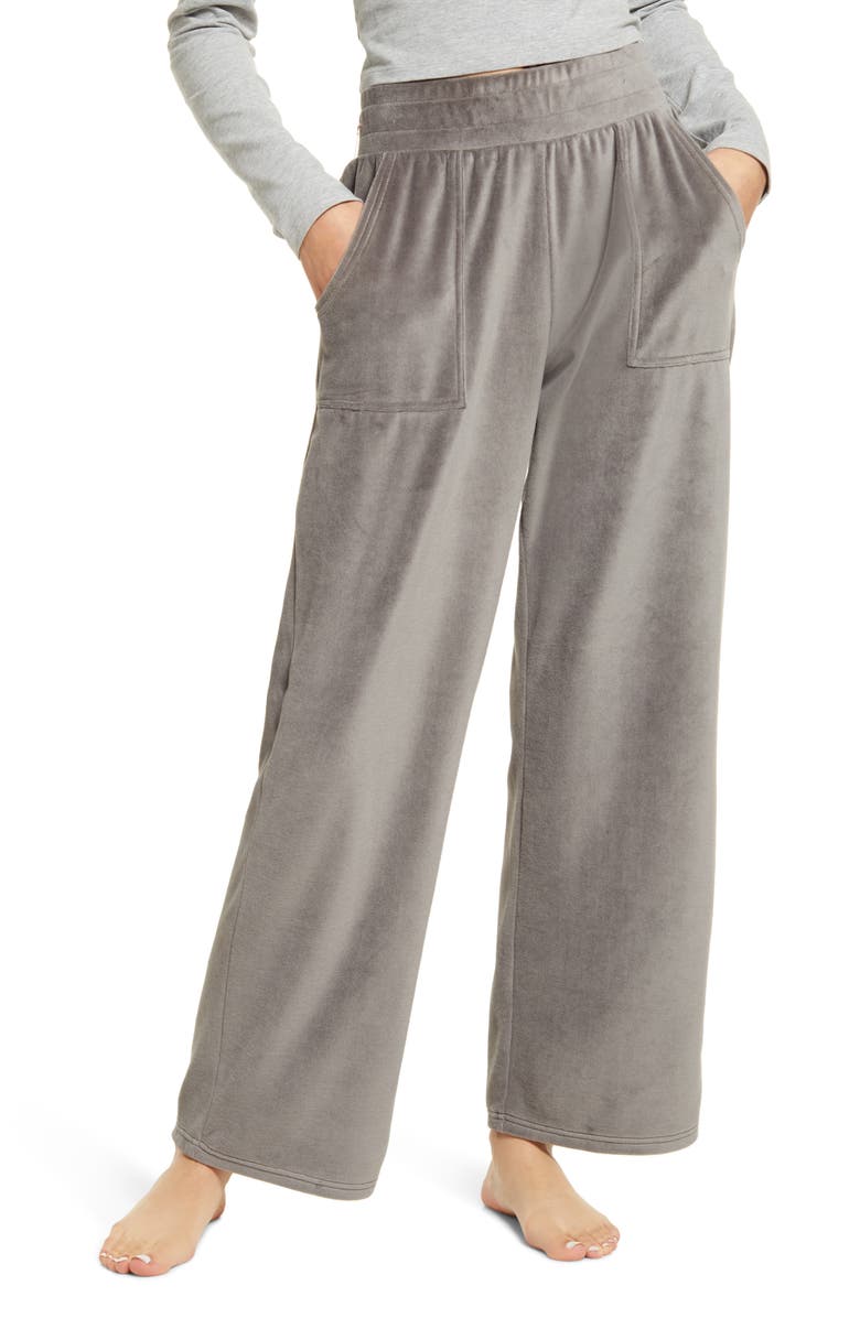 BP. Velour Wide Leg Pants | Nordstromrack