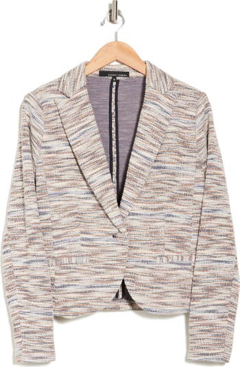 Amanda & Chelsea Classic One-Button Tweed Blazer | Nordstromrack
