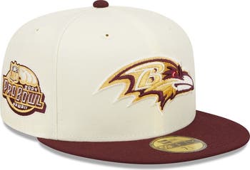 New Era Men's New Era Cream/Maroon Baltimore Ravens Gridiron Classics ...