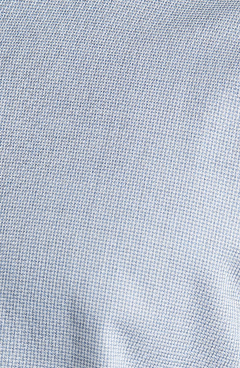 Scott Barber Mélange Houndstooth Twill Button-Up Shirt | Nordstromrack