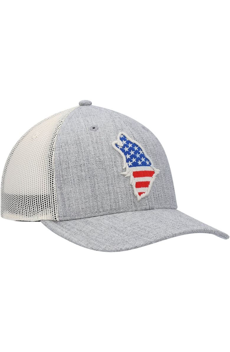 Local Crowns Men's Local Crowns Heathered Gray USA Animal Collection ...