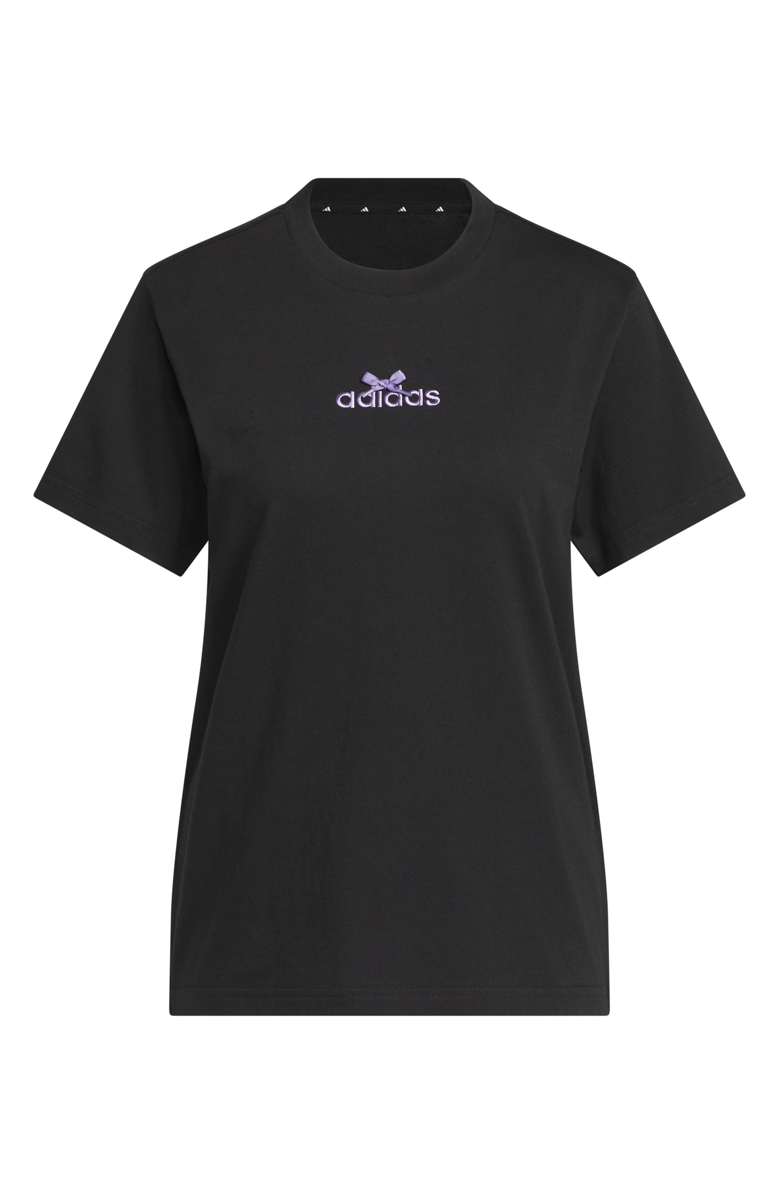 adidas Bow Logo Cotton T-Shirt | Nordstromrack