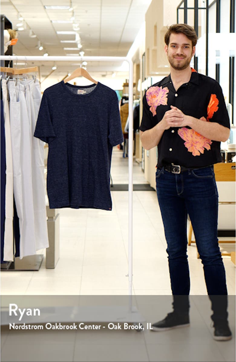Faherty Stripe Cotton & Modal T-Shirt | Nordstromrack
