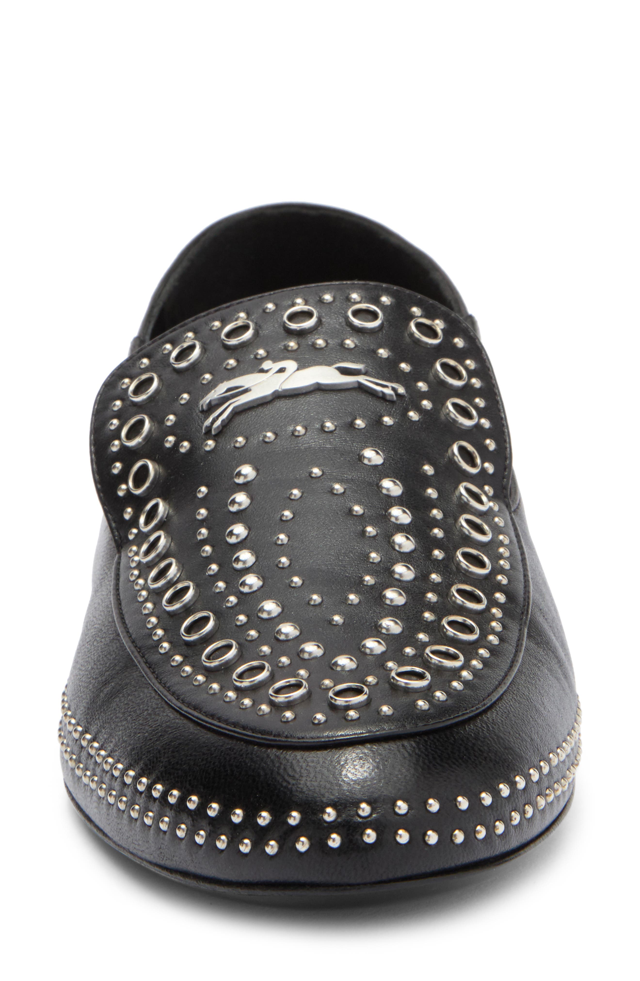 Longchamp Logo Hardware Stud Loafer (Women) | Nordstromrack