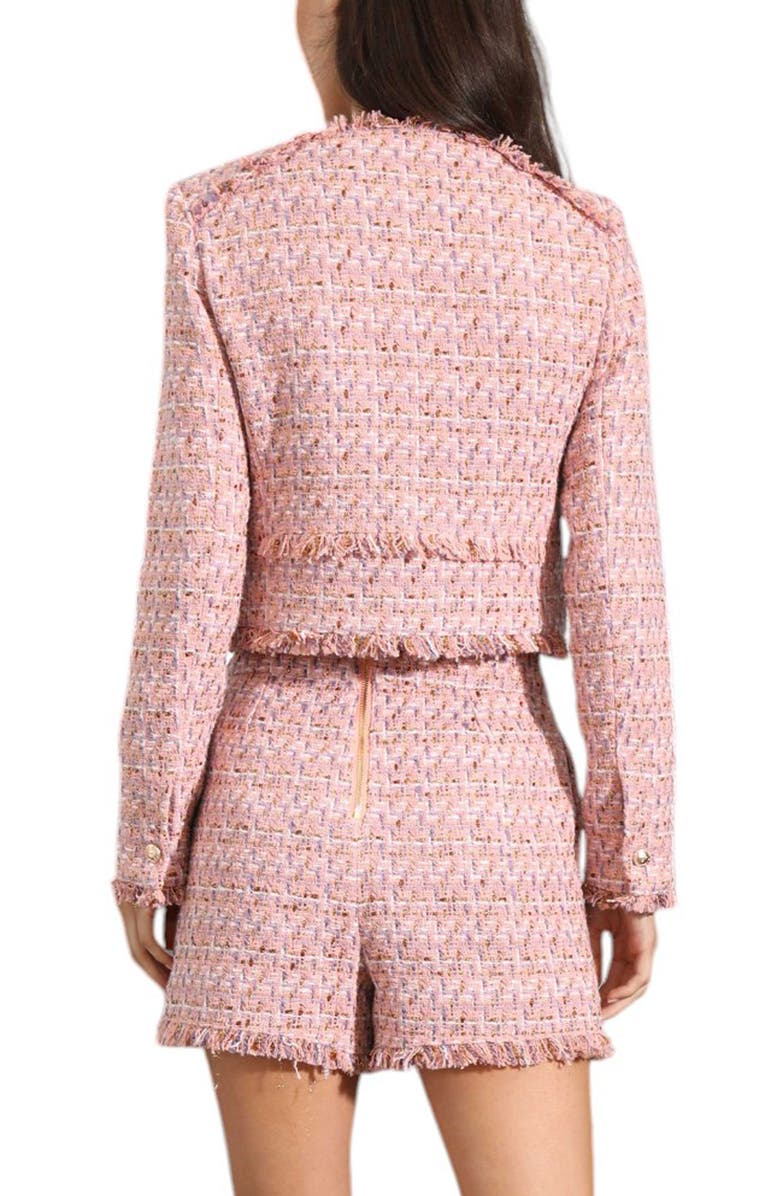 Walter Baker Alice Fringe Tweed Jacket | Nordstromrack