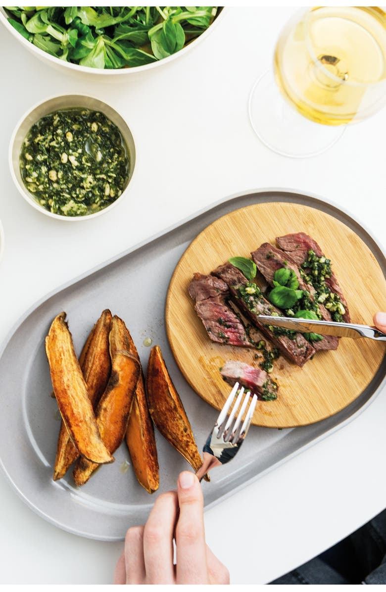 BergHOFF Leo Oval Plate with Bamboo Cutting Board | Nordstromrack