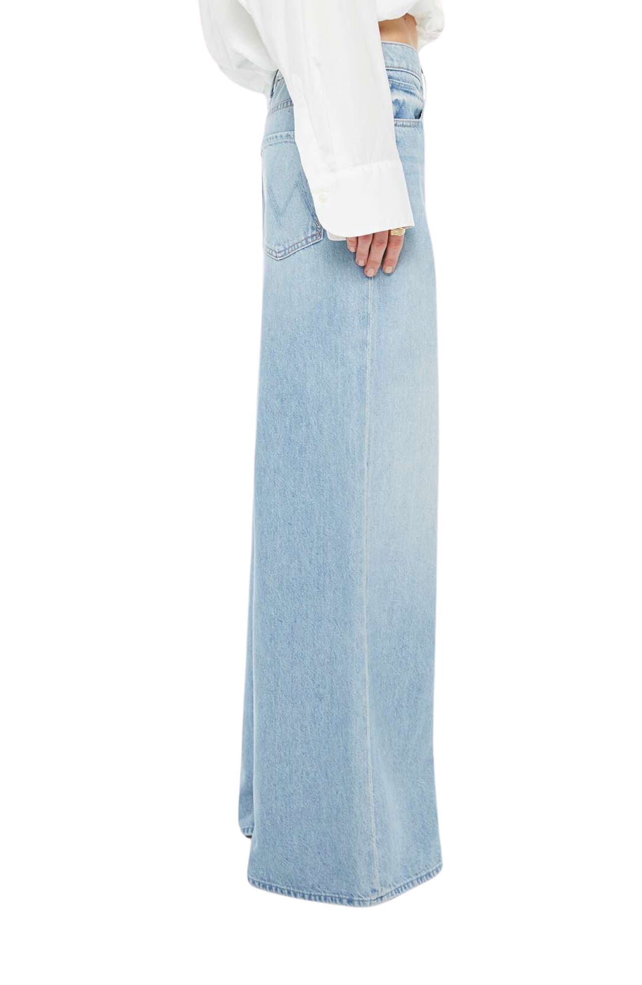 MOTHER The Ditcher Roller Skimp Wide Leg Jeans | Nordstrom