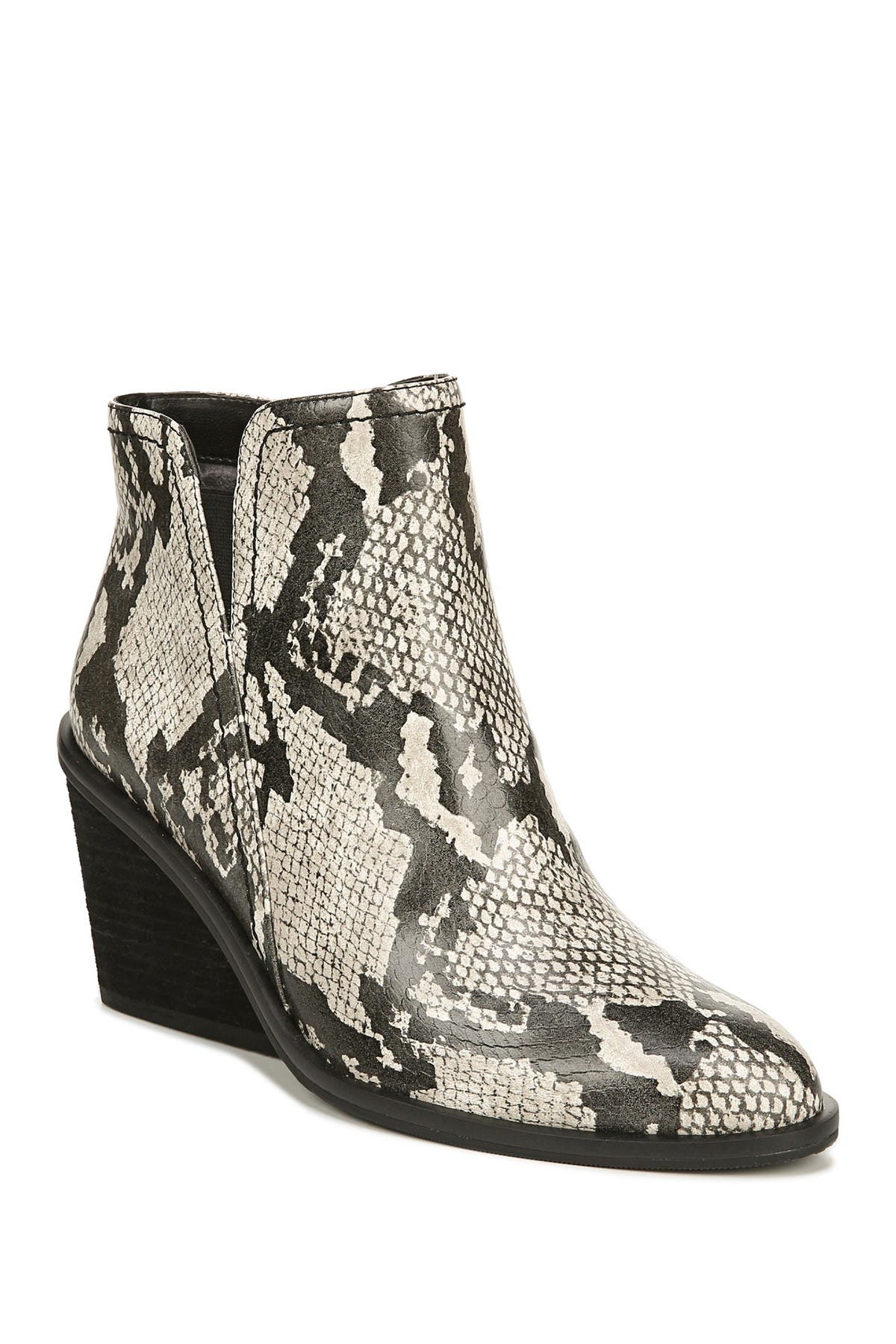 Dr. Scholl's Morgan Embossed Snake Skin Print Wedge Bootie | Nordstromrack