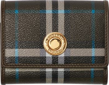 Burberry Small Check Folding Wallet | Nordstrom