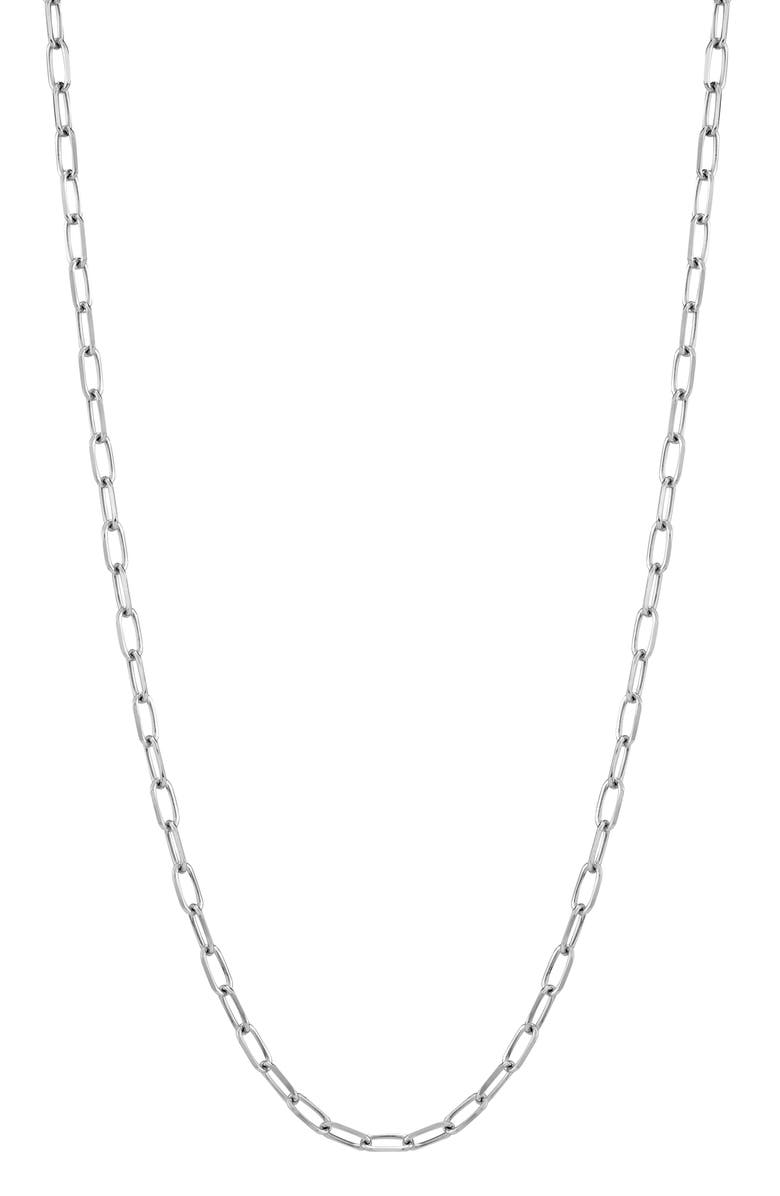 HAWLEY ST Sterling Silver Paper Clip Chain Necklace | Nordstromrack