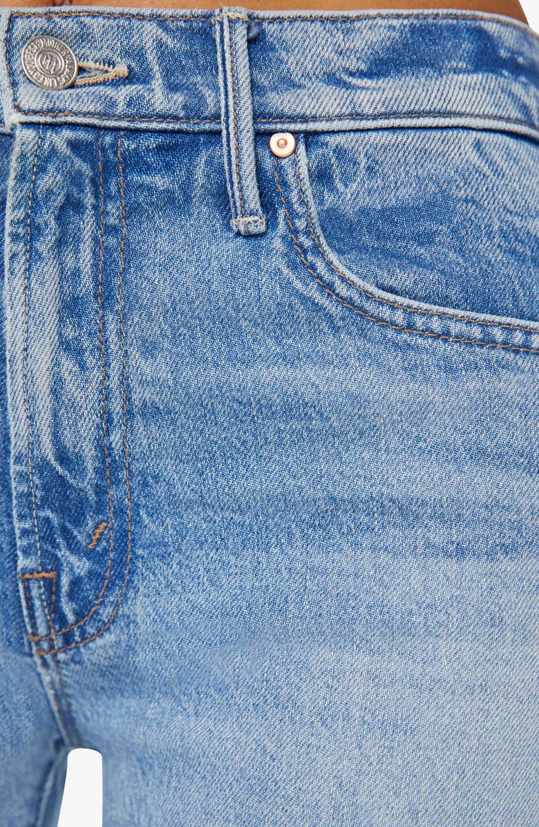 MOTHER The Kick High Waist Straight Leg Jeans | Nordstromrack
