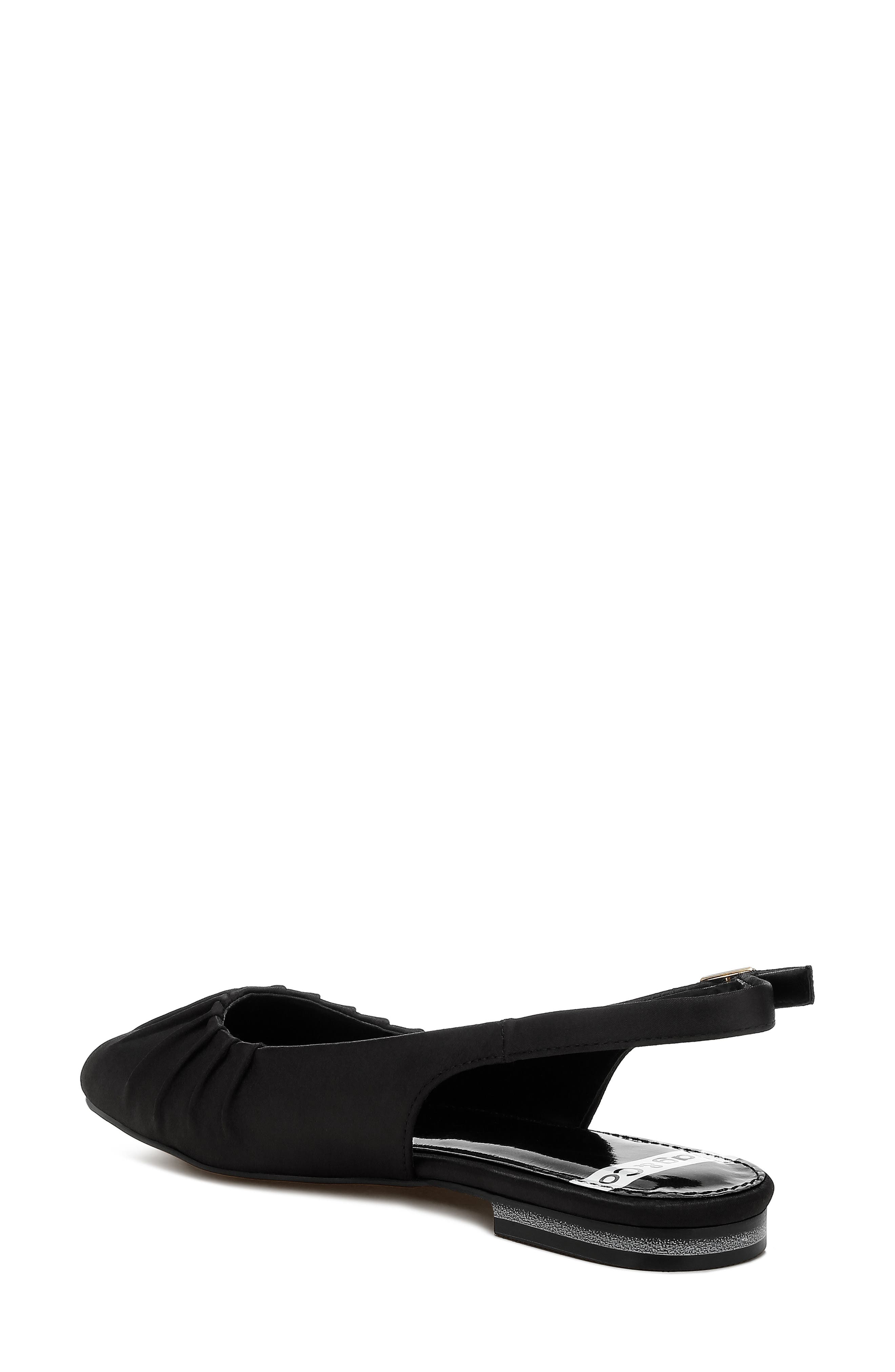 Rag & Co Cheeni Satin Slingback Flat (Women) | Nordstromrack