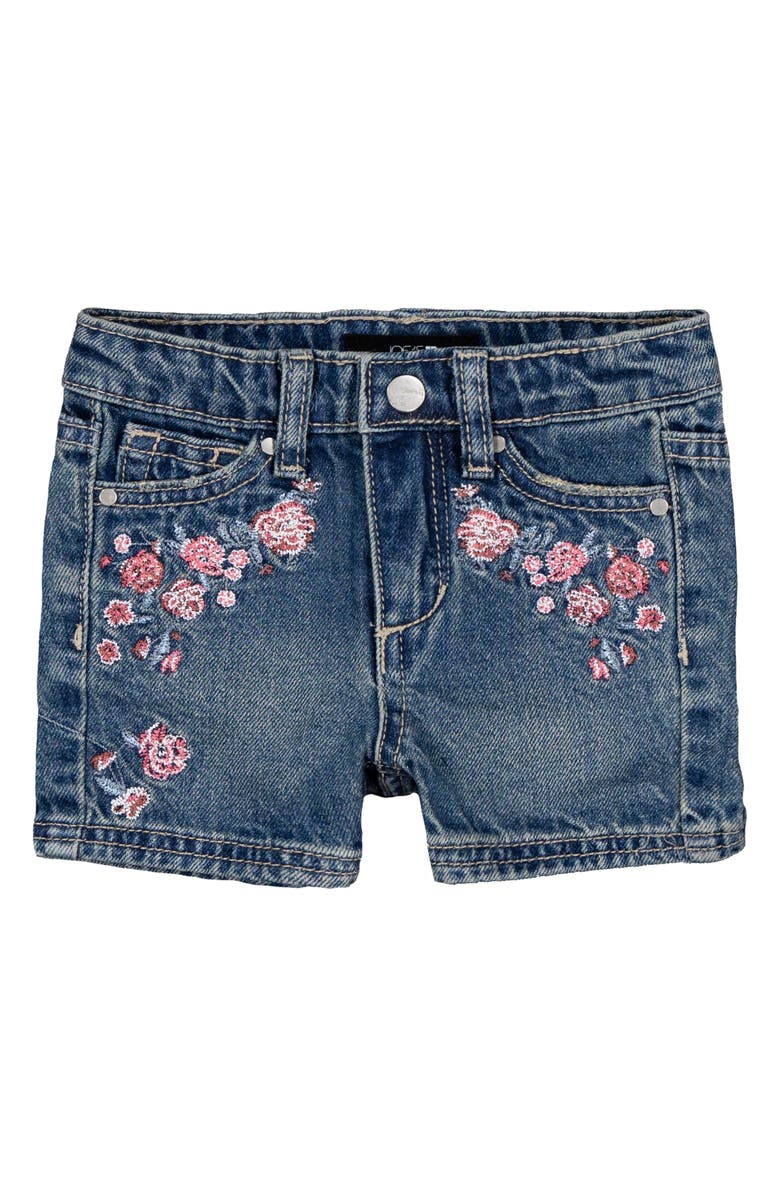 Joe's Jeans Kids' Ozzie Floral Embroidered Denim Shorts | Nordstromrack