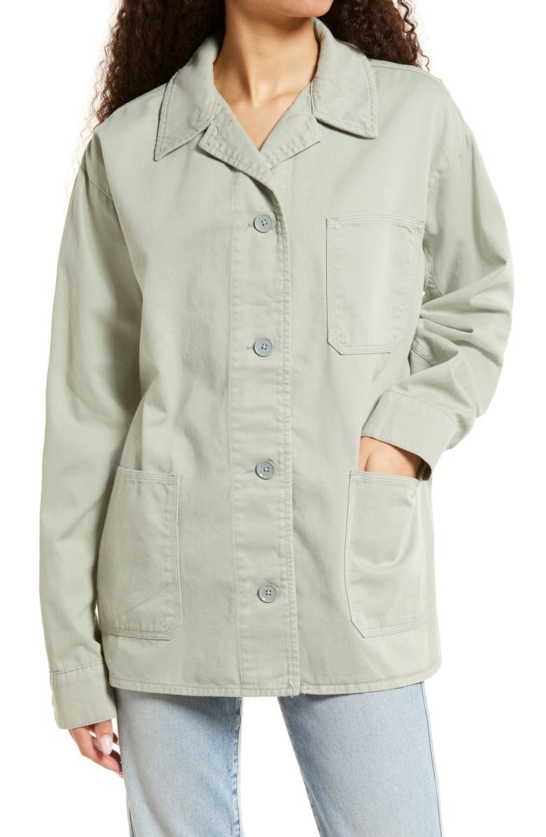 Topshop Lightweight Clean Pocket Jacket | Nordstromrack