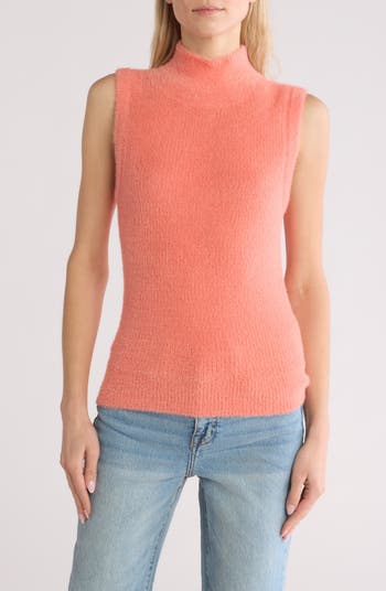 Vigoss Fuzzy Sleeveless Sweater | Nordstromrack