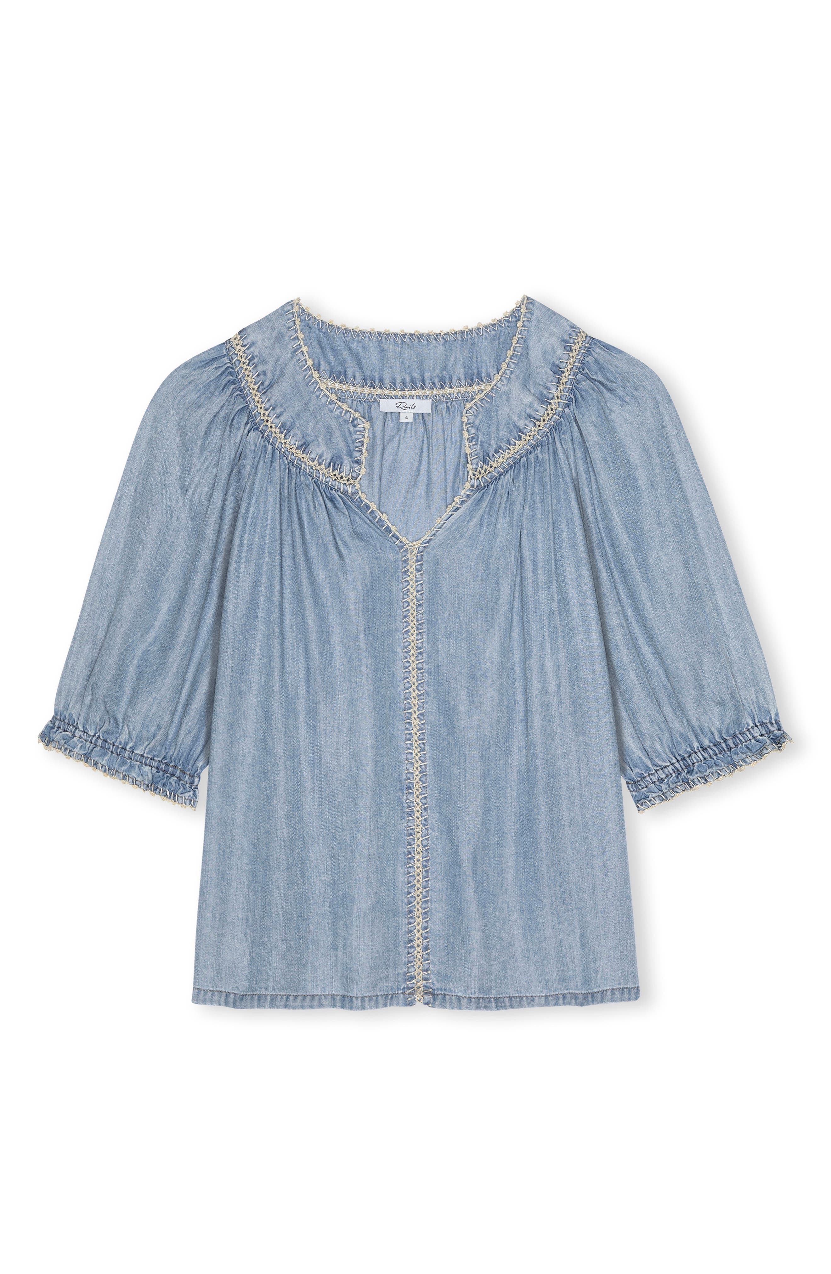 Rails Belina Chambray Top | Nordstrom