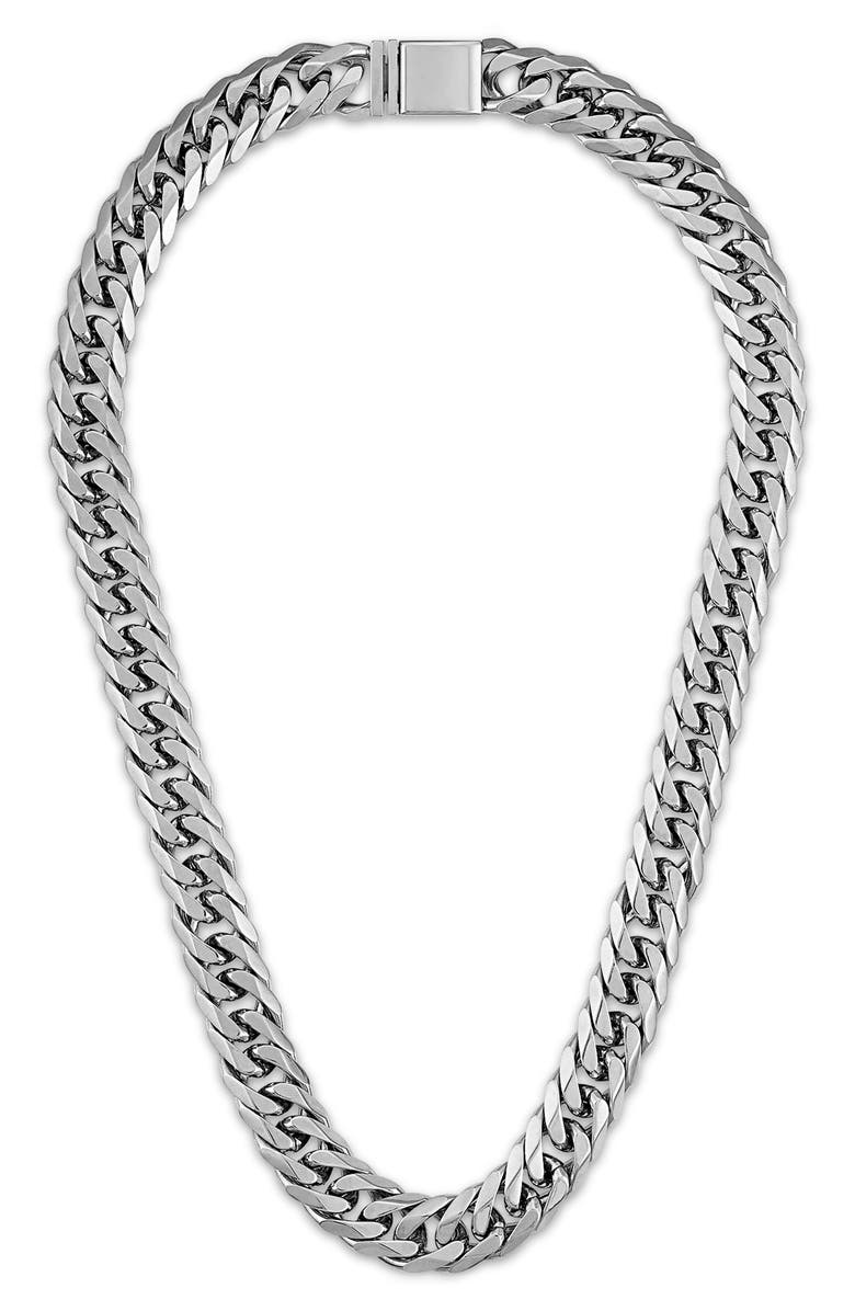 Esquire Men's Wide Curb Link Chain Necklace | Nordstromrack
