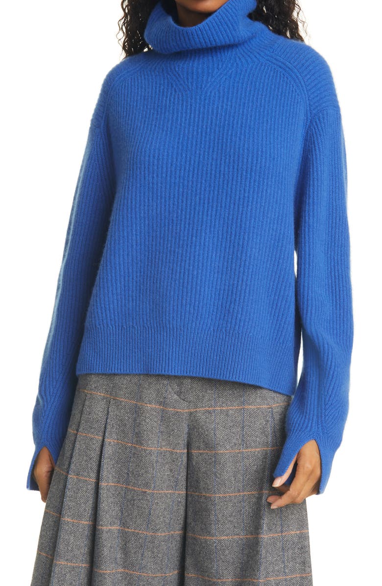 rag & bone Pierce Ribbed Cashmere Turtleneck Sweater | Nordstromrack