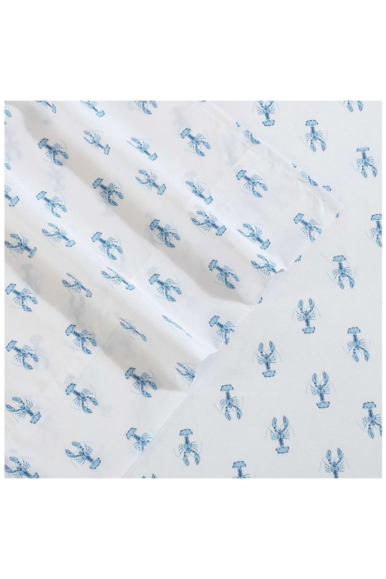 Nantucket Lobster Print Microfiber Sheet Set | Nordstromrack