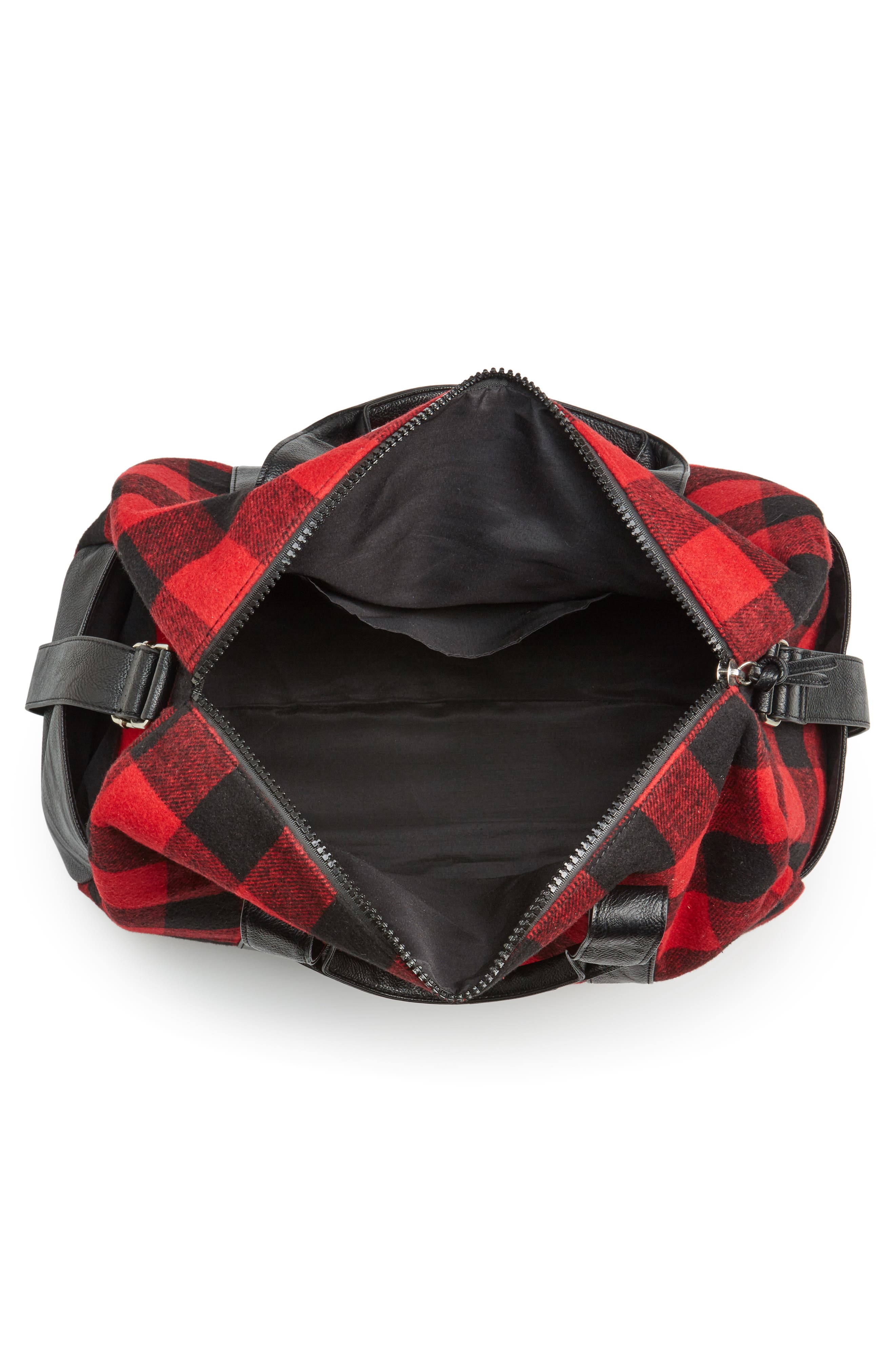 BP. Flannel Buffalo Check Duffel Bag | Nordstrom