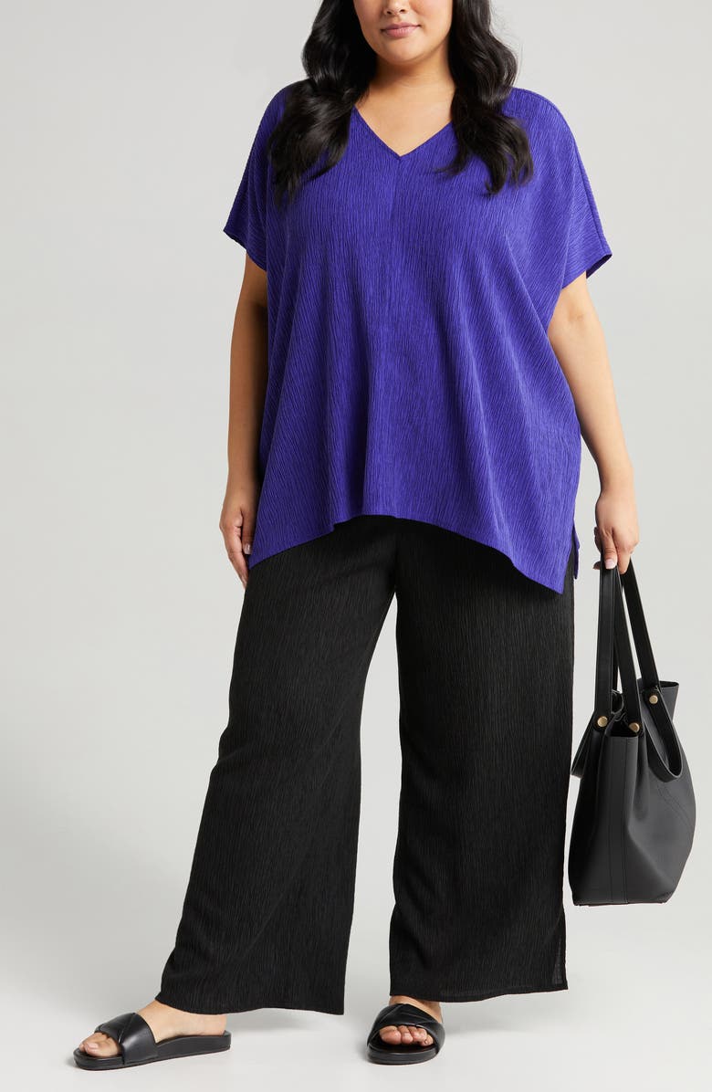 Eileen Fisher Boxy V-Neck Top | Nordstrom