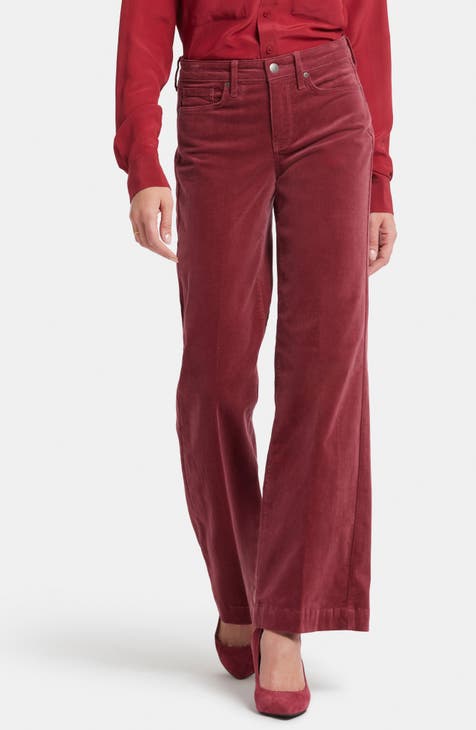 Women's Red Corduroy Pants | Nordstrom