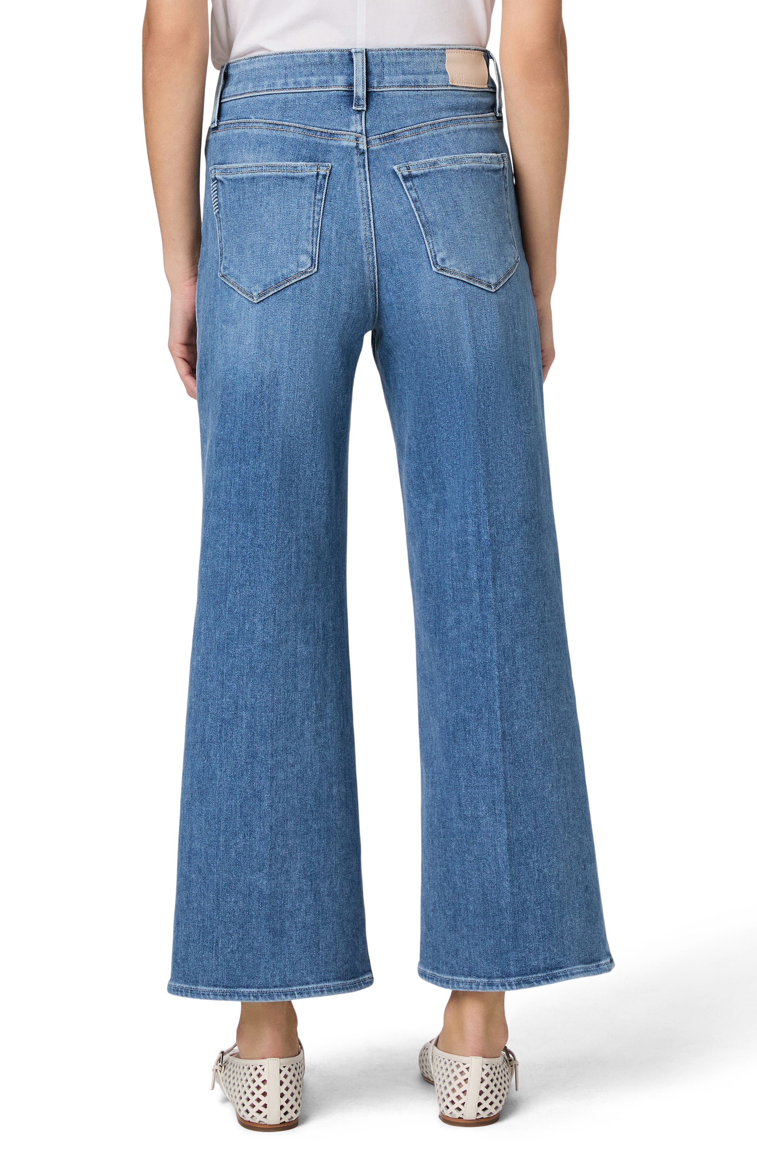 PAIGE Anessa High Waist Wide Leg Jeans | Nordstrom