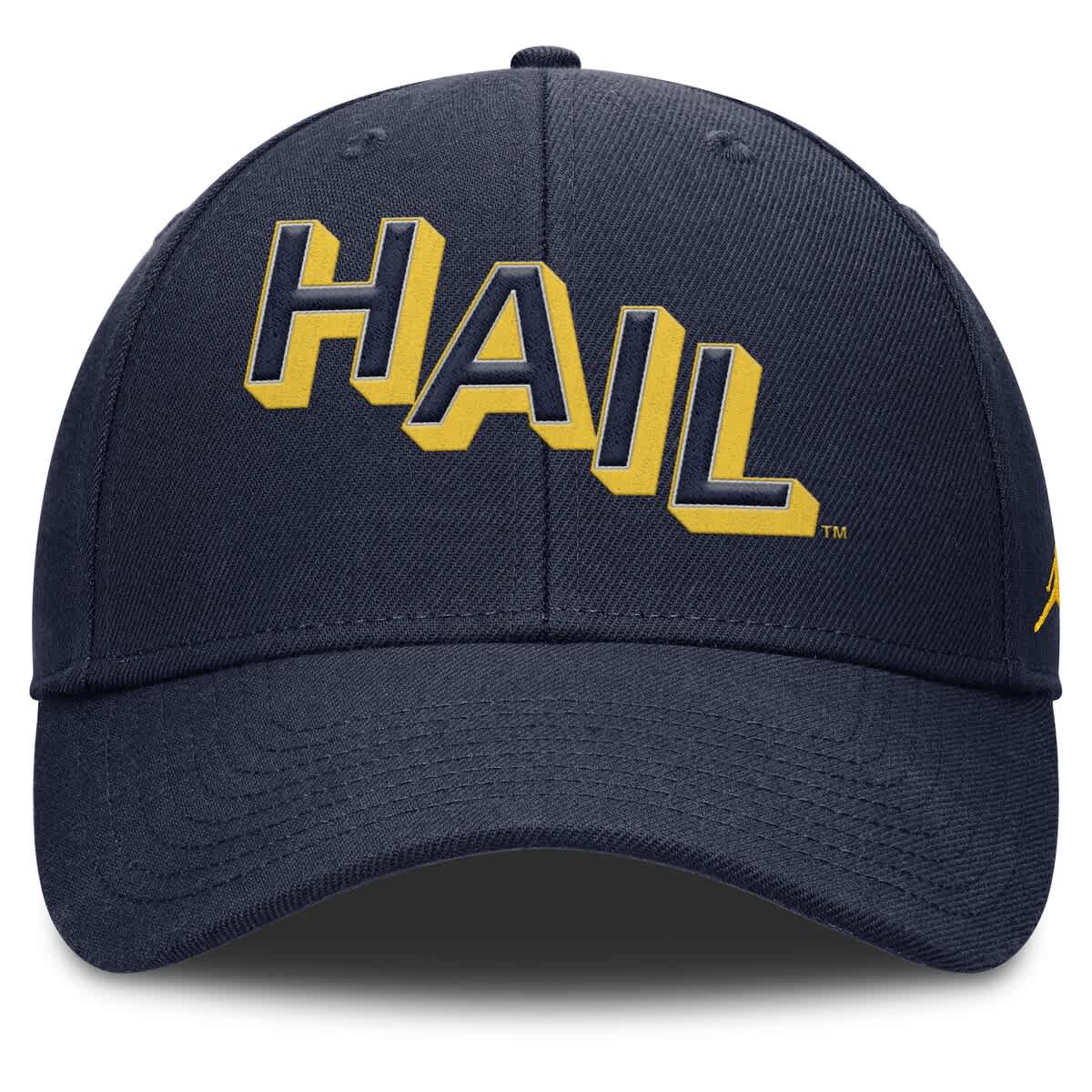 Jordan Brand Men's Jordan Brand Navy Michigan Wolverines Slanted ...