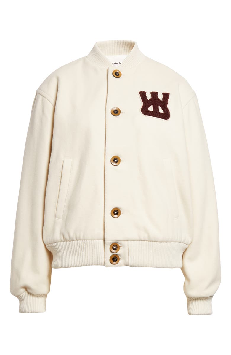 Wales Bonner Sorbonne '56 Chenille Patch Virgin Wool Blend Varsity ...
