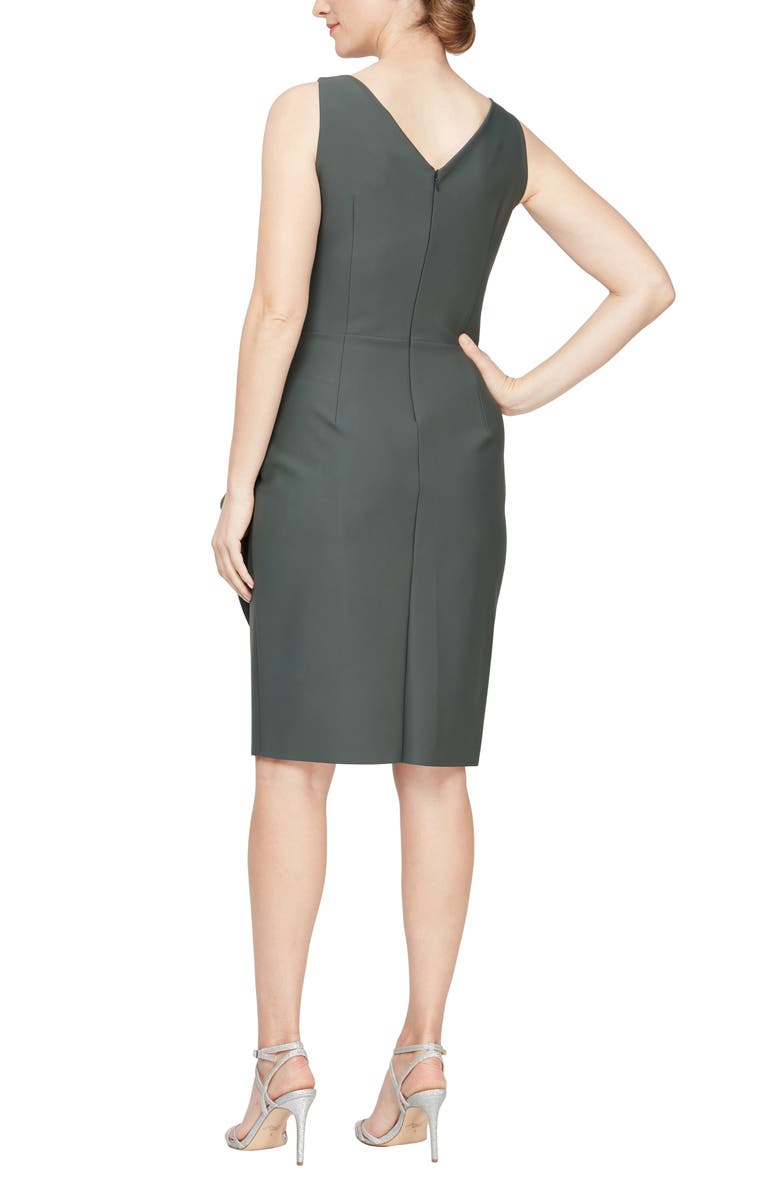 Alex Evenings Side Pleat Sheath Cocktail Dress | Nordstromrack